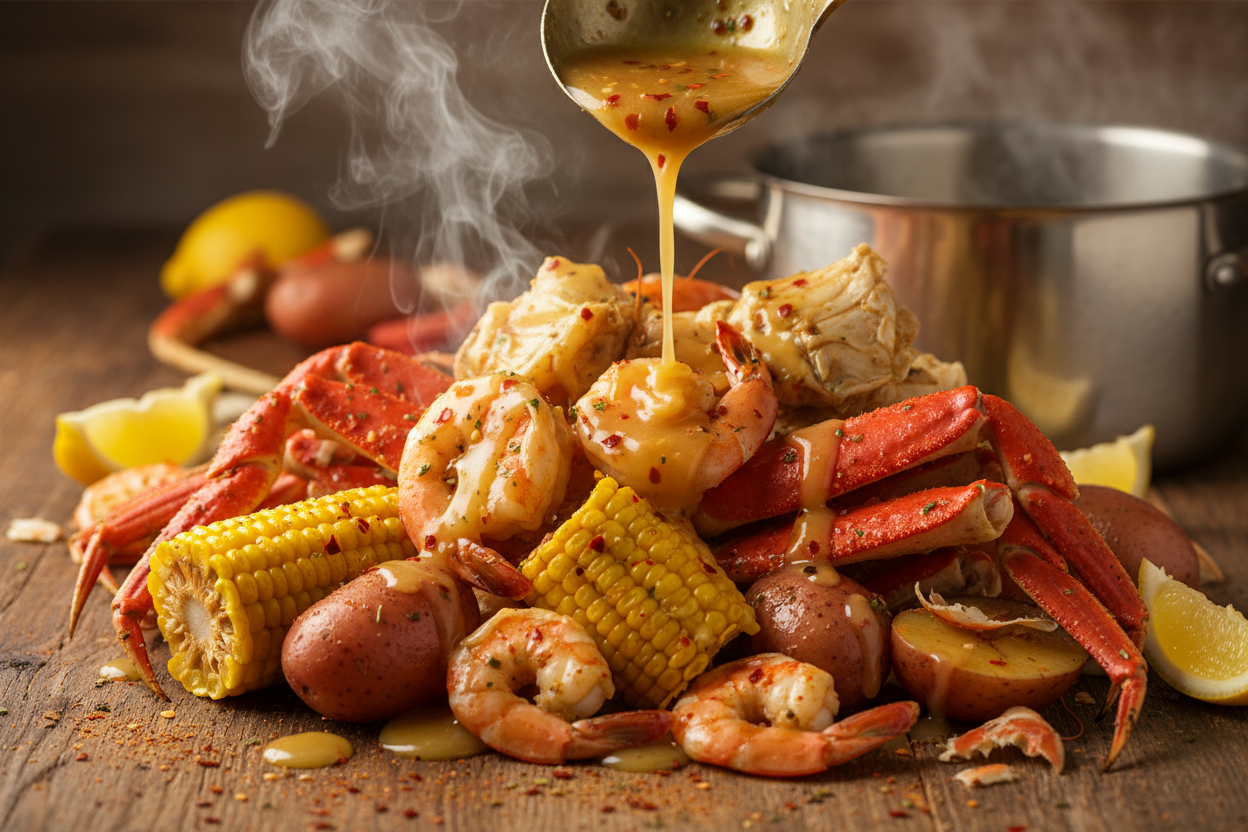 Butter-Based Hot Sauce for Seafood Boils: The Only Way Heat Should Ent ...