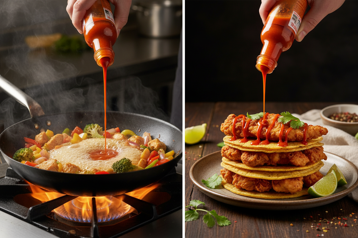 Cooking With Hot Sauce vs Using It as a Finish – Hearth Fire Sauce