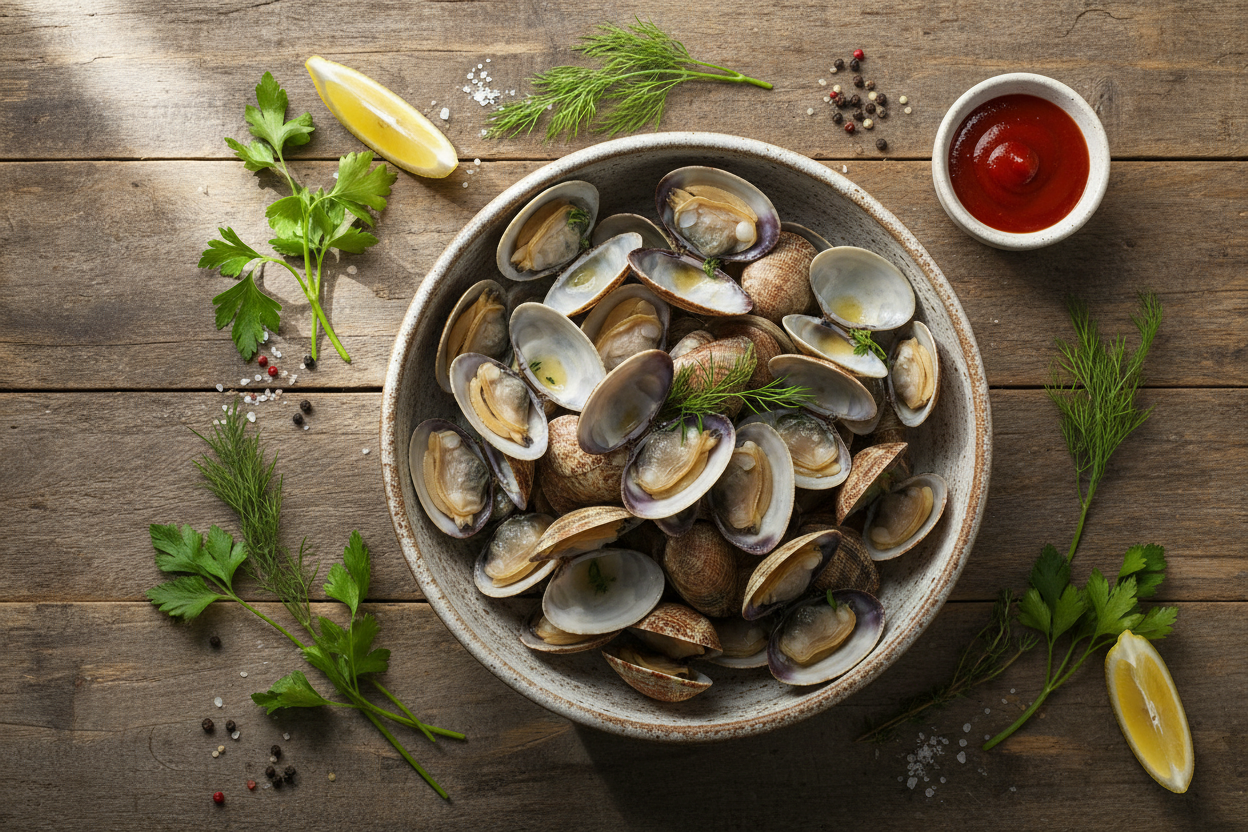 Hot Sauce Clams: How to Add Heat Without Killing the Brine – Hearth ...