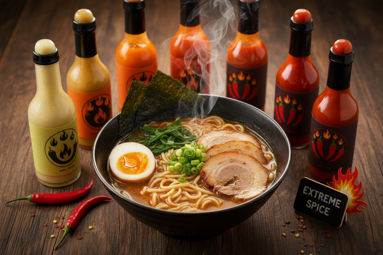 Hot Sauce Heat Levels for Ramen Lovers (How Spicy Is Too Spicy ...