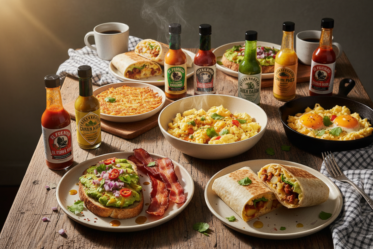 Hot Sauces That Pair With Breakfast Foods – Hearth Fire Sauce