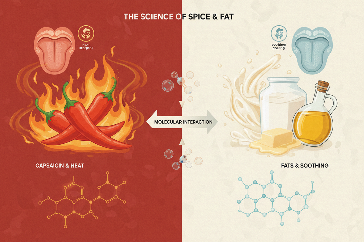How Fat Changes Heat Perception – Hearth Fire Sauce