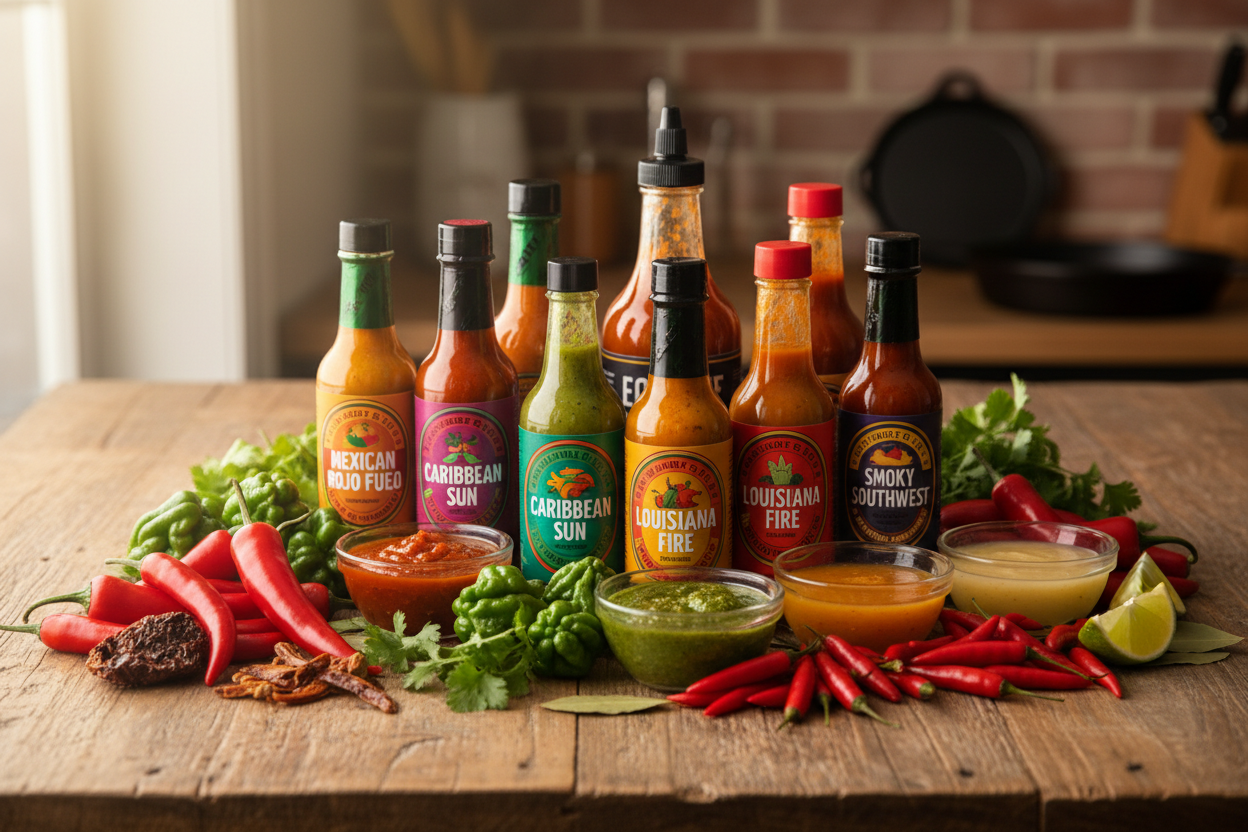 Regional Hot Sauce Styles Explained – Hearth Fire Sauce
